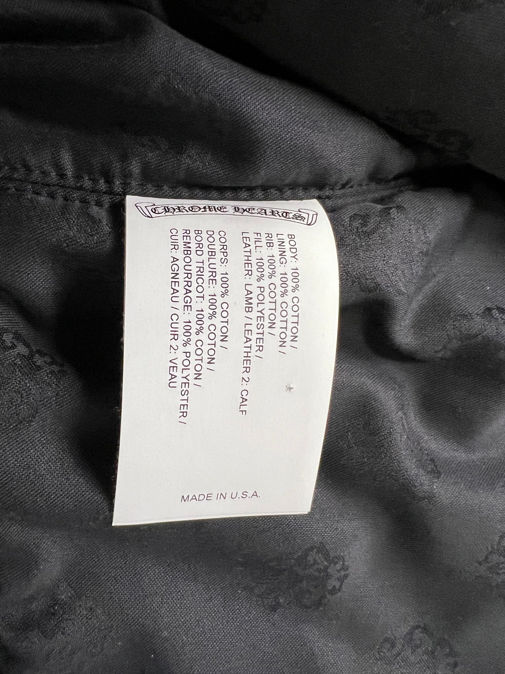 Chrome Hearts Mattyboy Sex Records Jacket SZ:XL – Bankofgrails